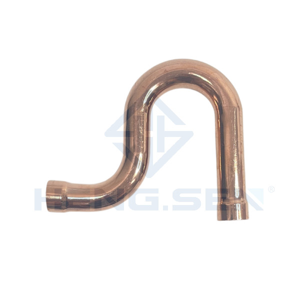 1" Suction Line Copper P-Trap , C x C for refrigeration pipe fitting